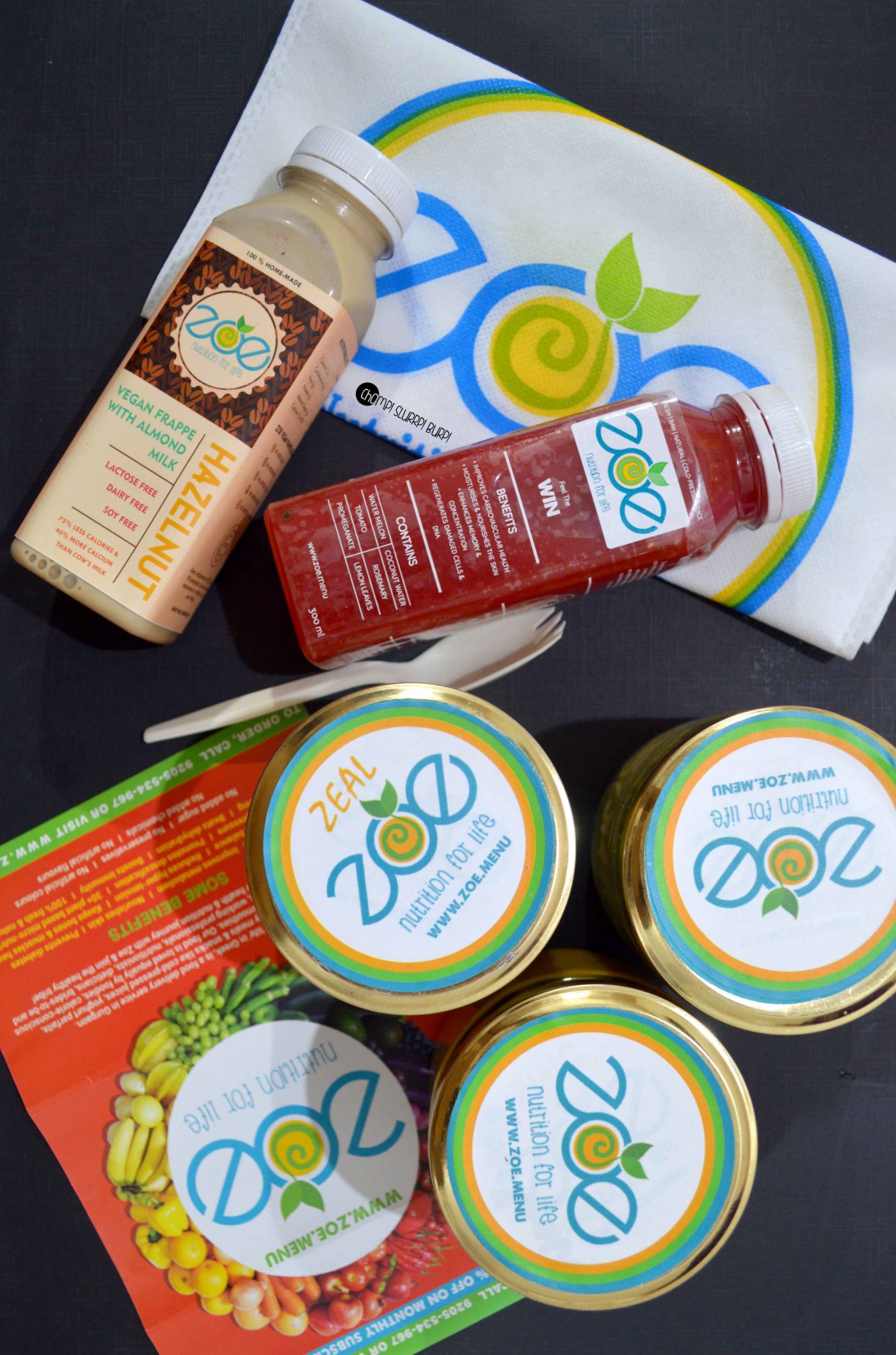 Zoe - Nutrition for life - ChompSlurrpBurp